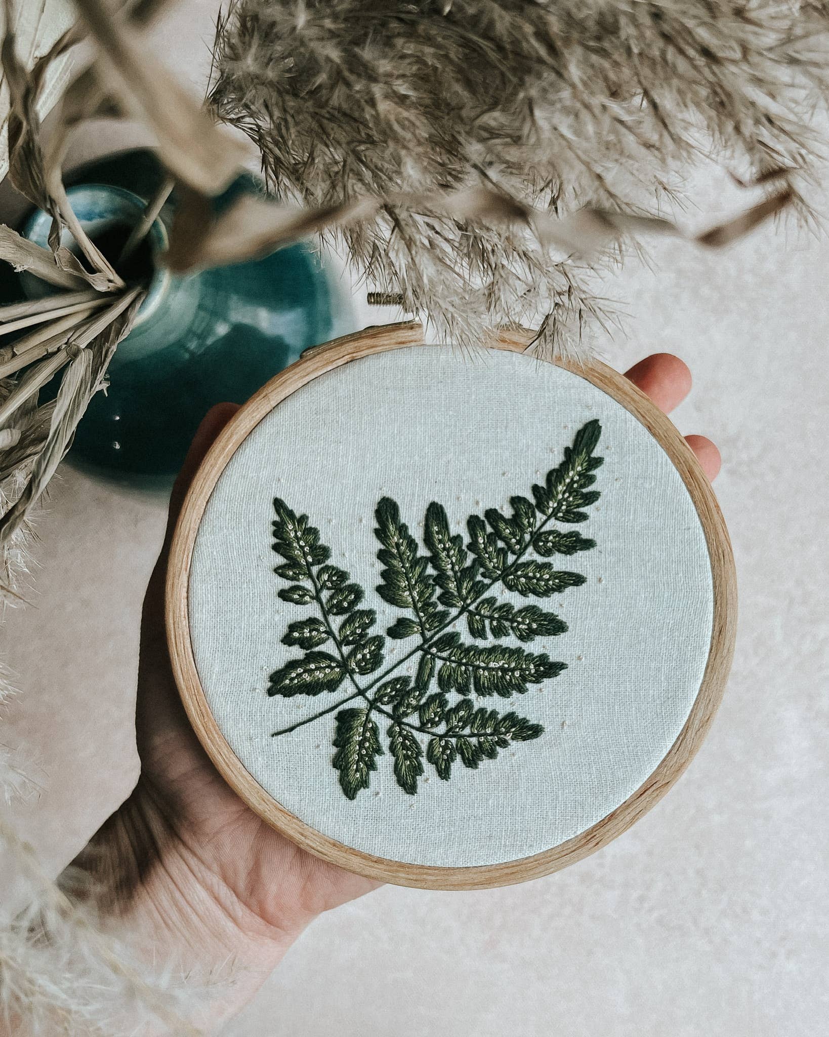 Harvest Goods Co. - Forest Fern Embroidery Kit – Femme and Fawn